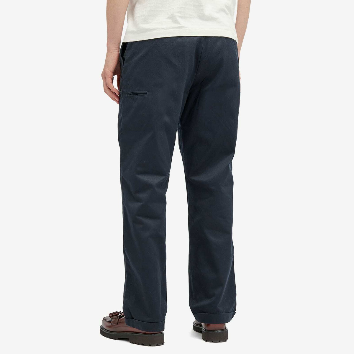 Human Made Men's chino pants in Navy Human Made