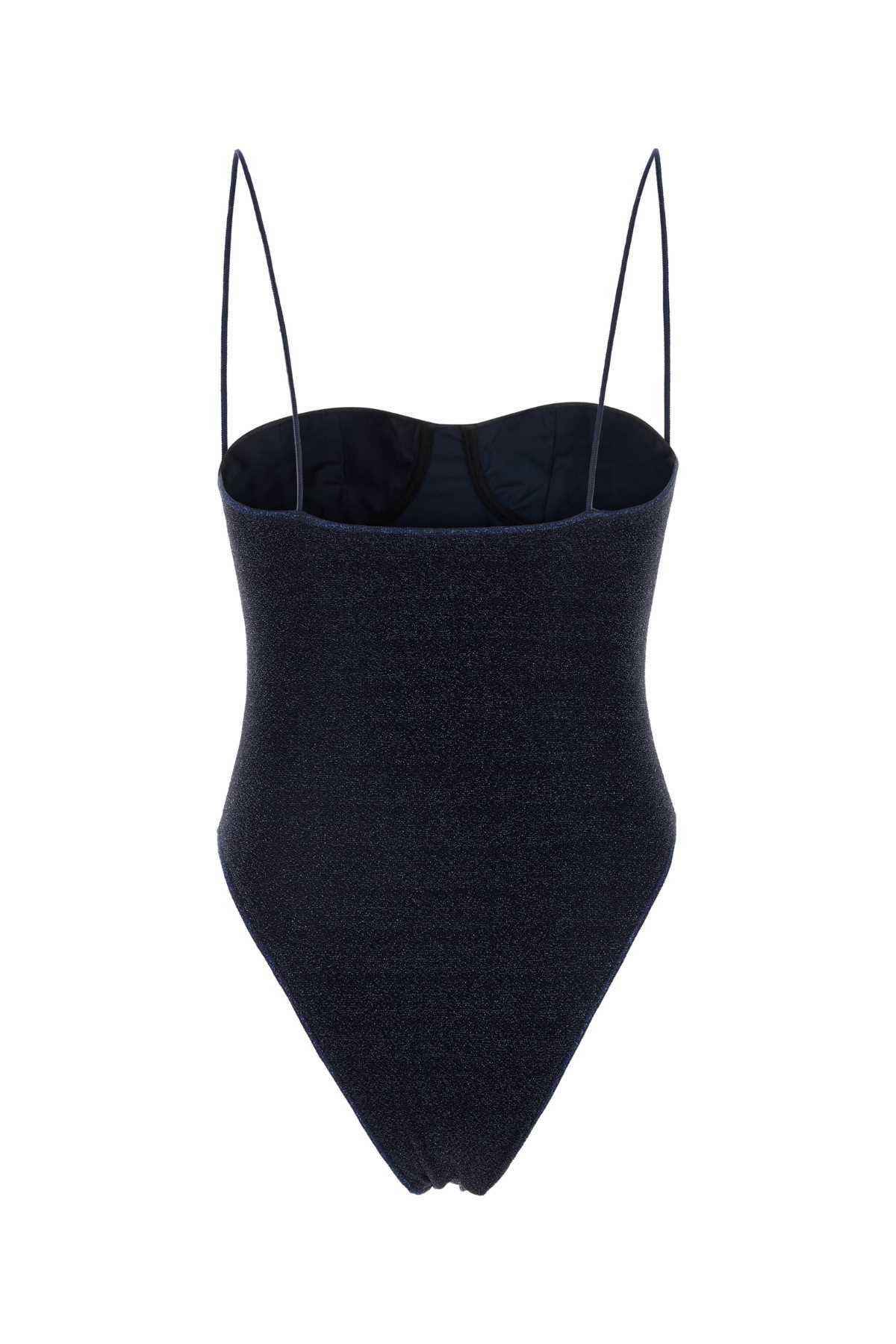 Oseree Midnight Blue Nylon Blend Swimsuit Oseree