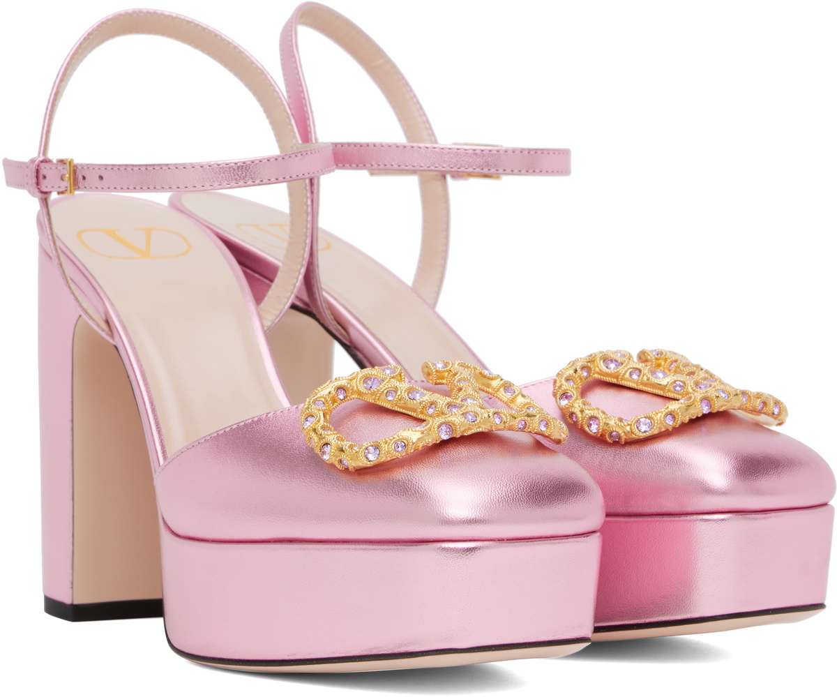 Valentino Pink Platform Heels