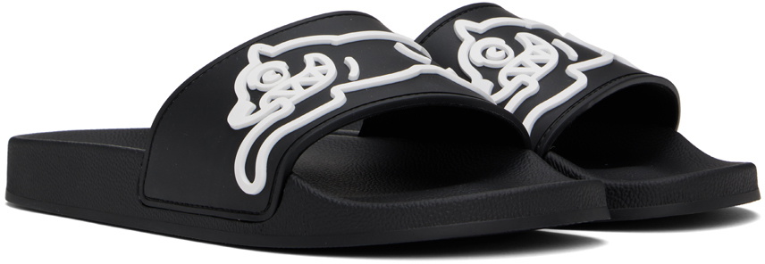 ICECREAM Black Running Dog Slides ICECREAM