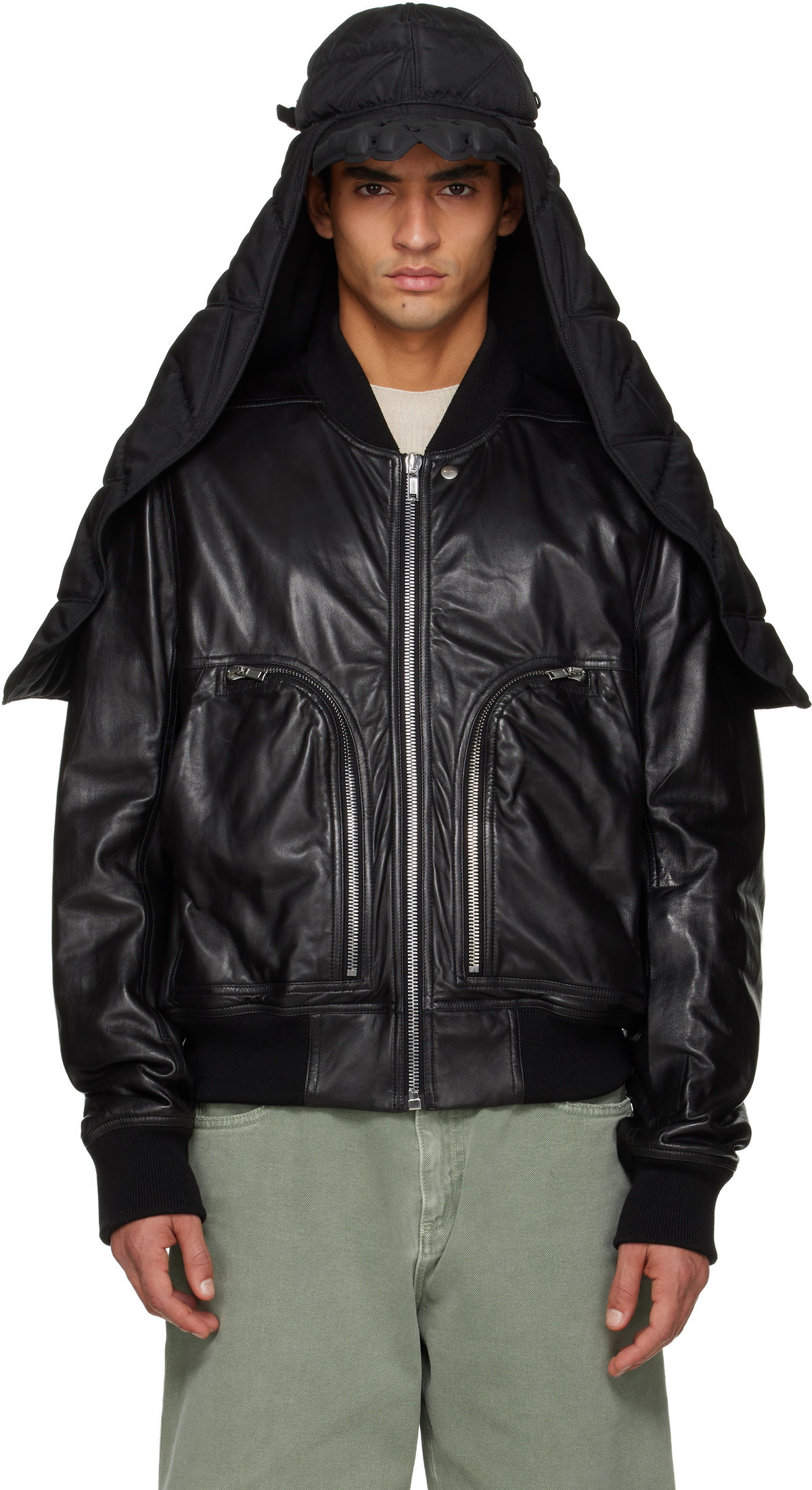 Innerraum Black Object C11 Puffer Scarf Cap Innerraum