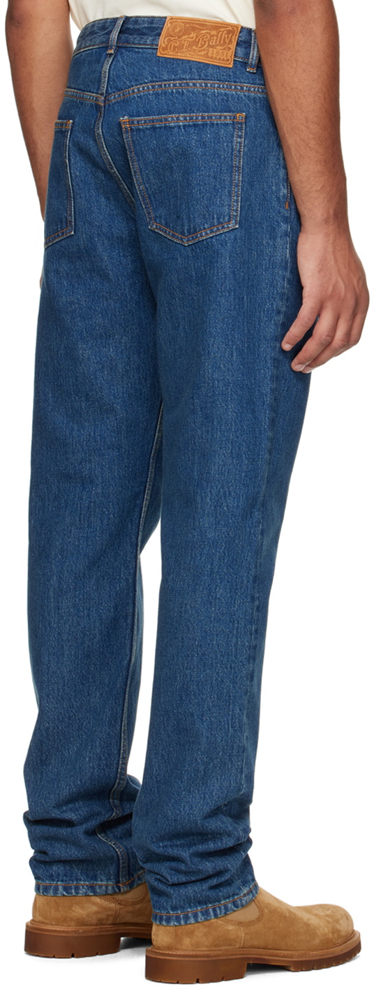 Bally Blue Straight Jeans Bally