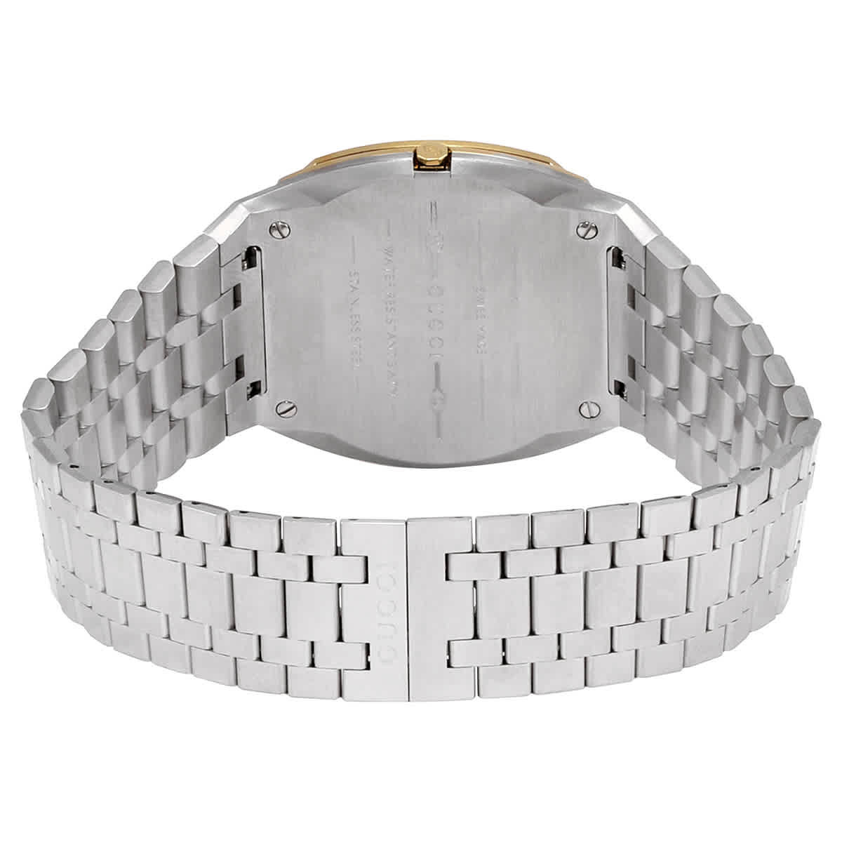 Gucci 25H Quartz Champagne Dial Mens Watch YA163405 Gucci