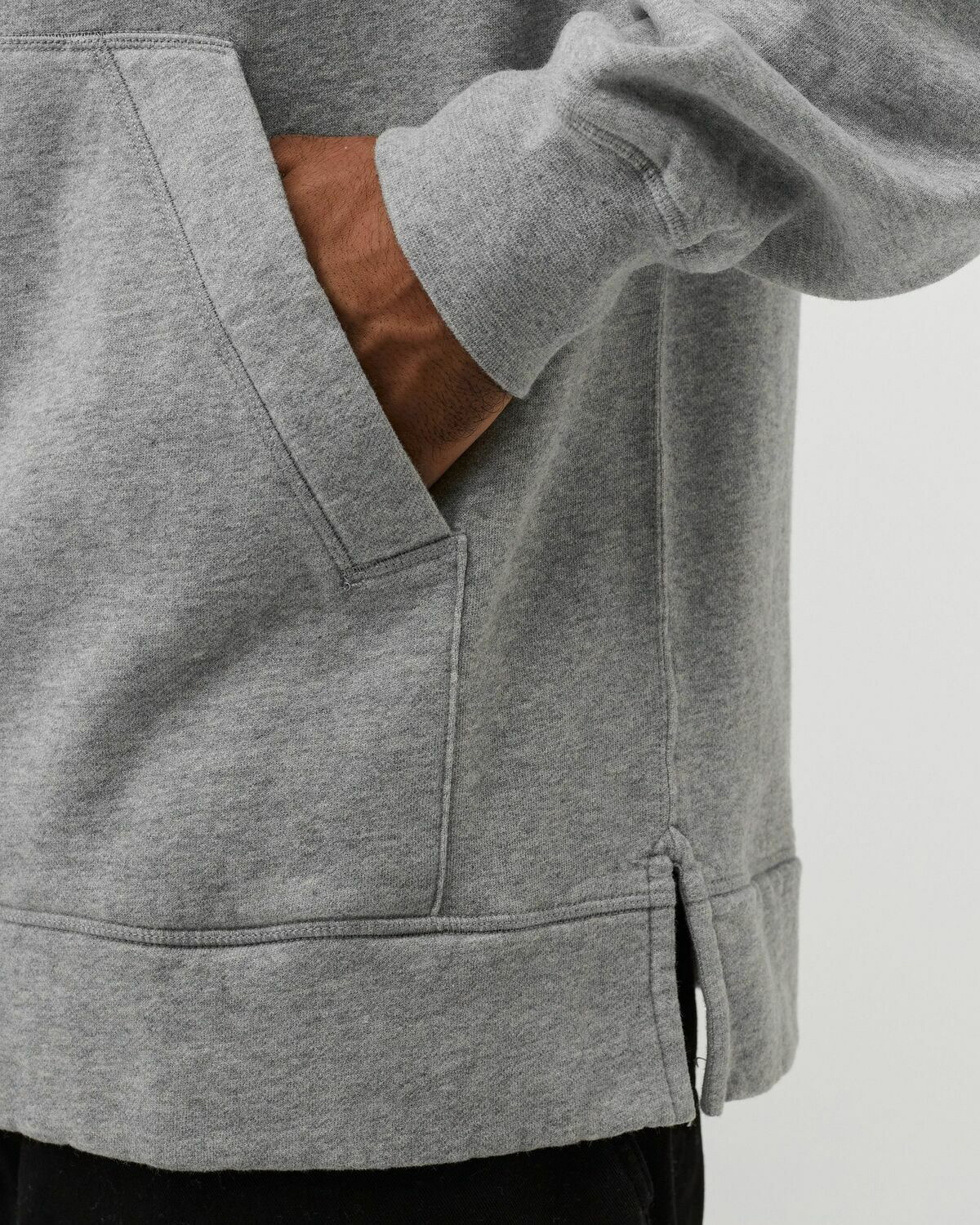 Officine Générale Octave Htr Co Ten Fringe Cord Grey Hoodies Officine ...