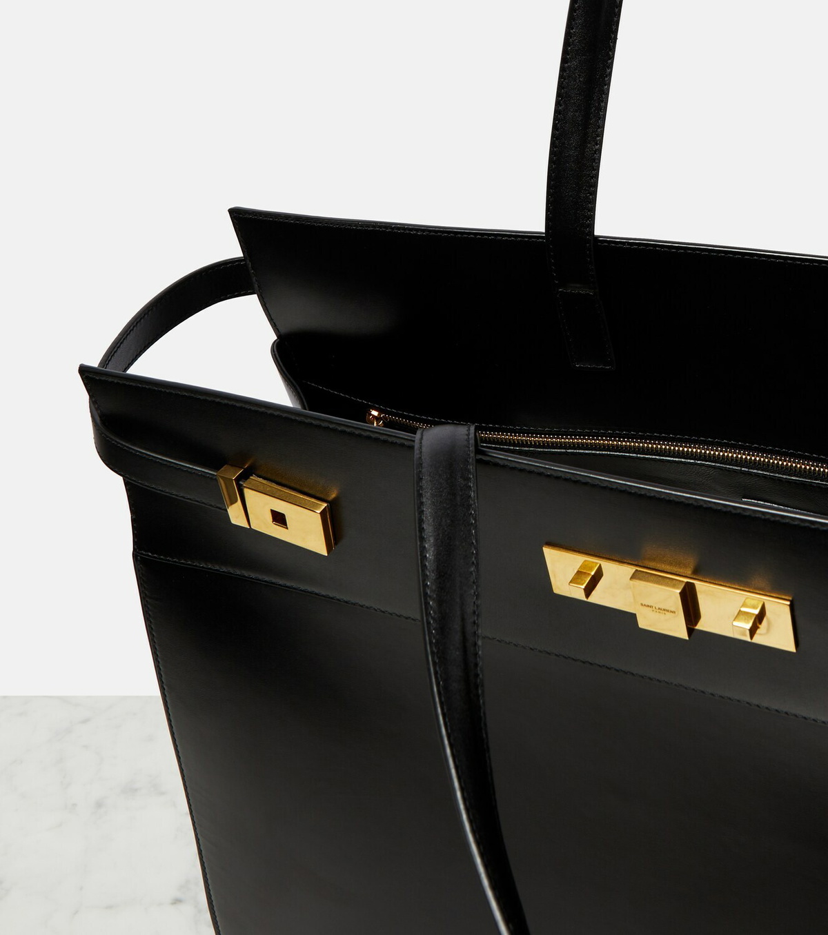 Saint Laurent Manhattan Large leather tote bag Saint Laurent