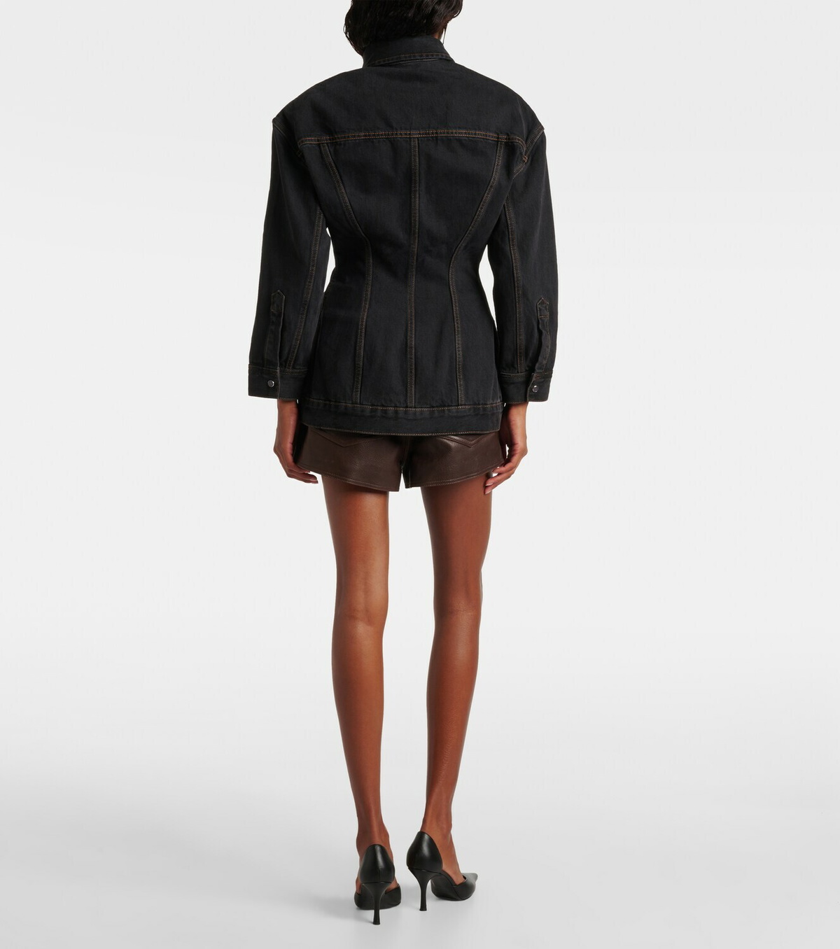 Wardrobe.NYC Contour denim jacket WARDROBE.NYC