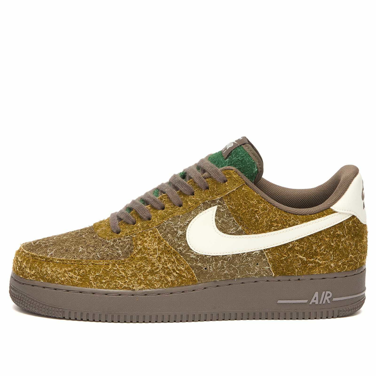 Nike Men's Air Force 1 '07 Lx Sneaker in Olive/Sail/Ironstone Nike