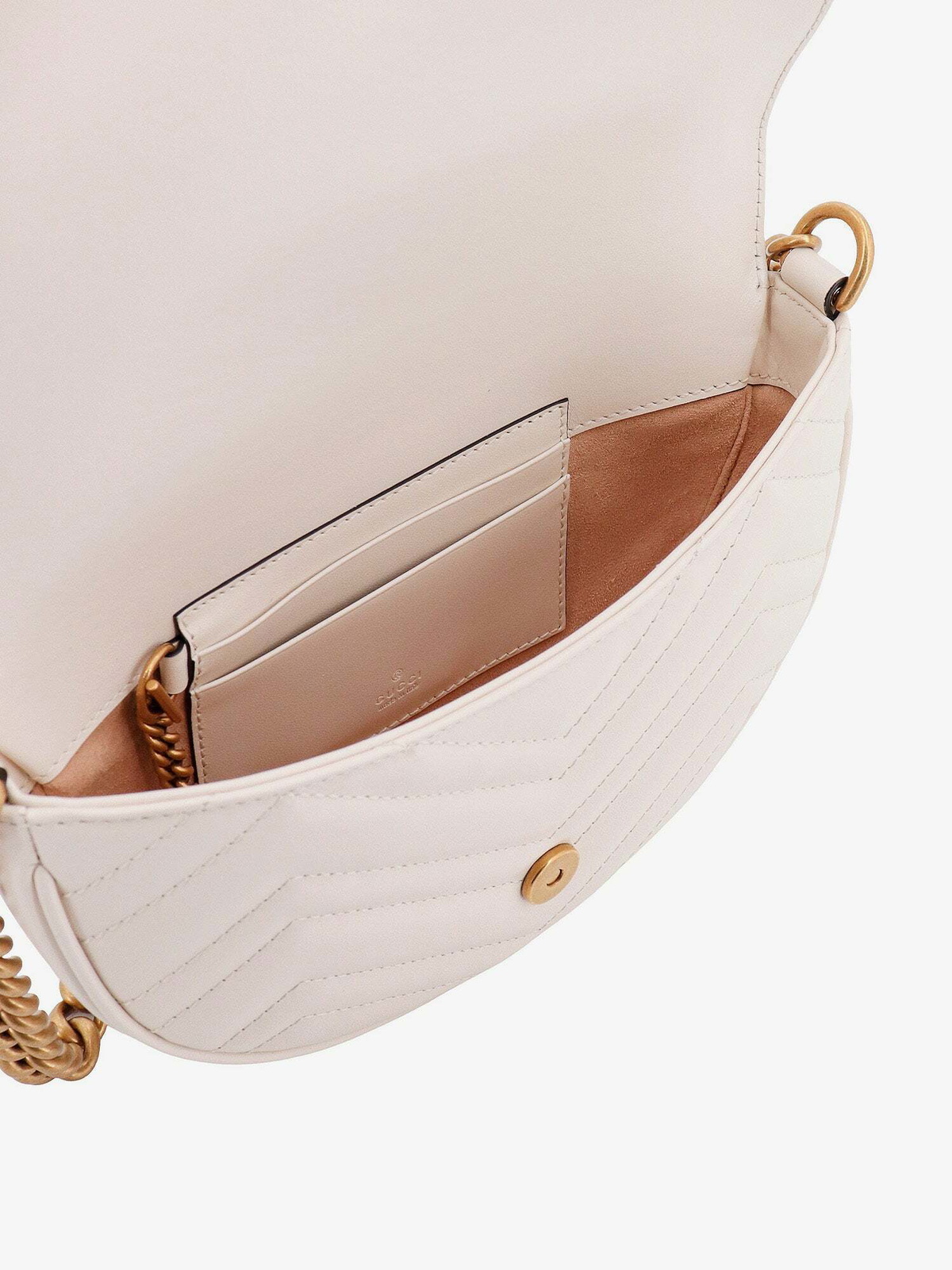 Gucci Gg Marmont White Womens Gucci