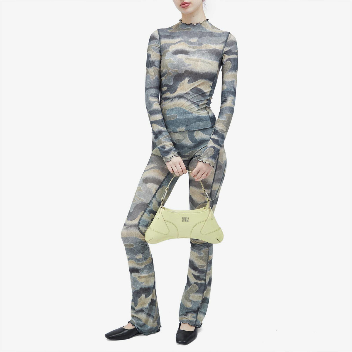 KNWLS Women's Halcyon Leggings in Camo Print in Dark Camo KNWLS