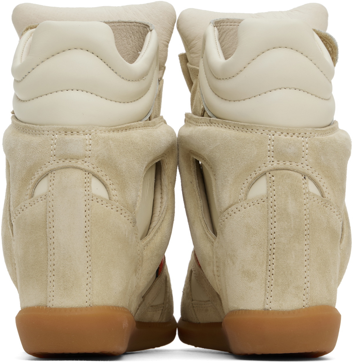 Isabel Marant Beige Bekett Sneakers Isabel Marant