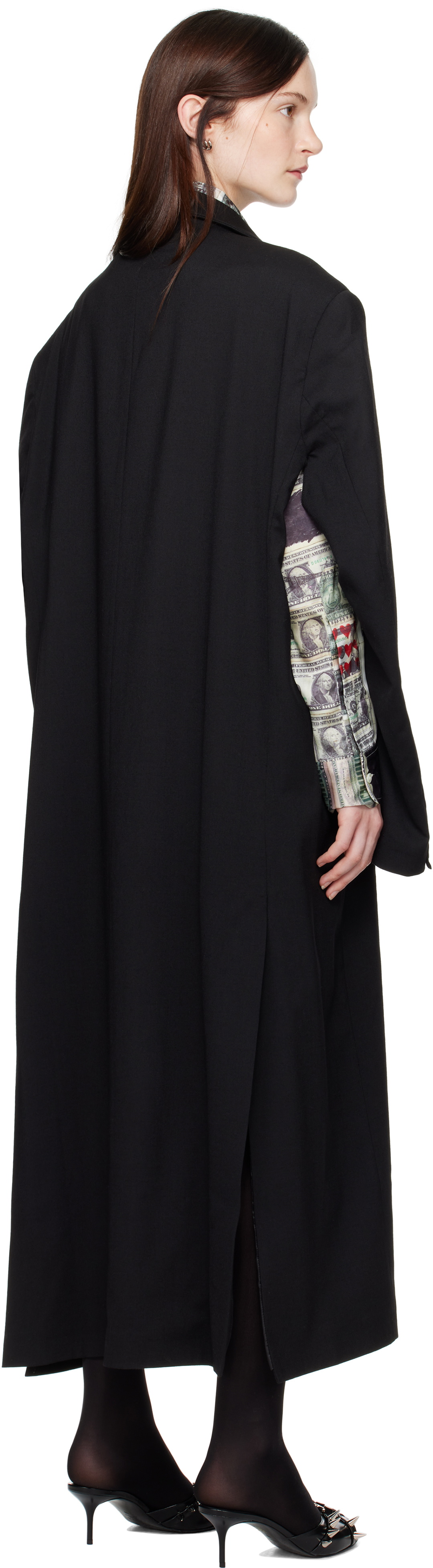 ABRA Black Blazer Coat ABRA