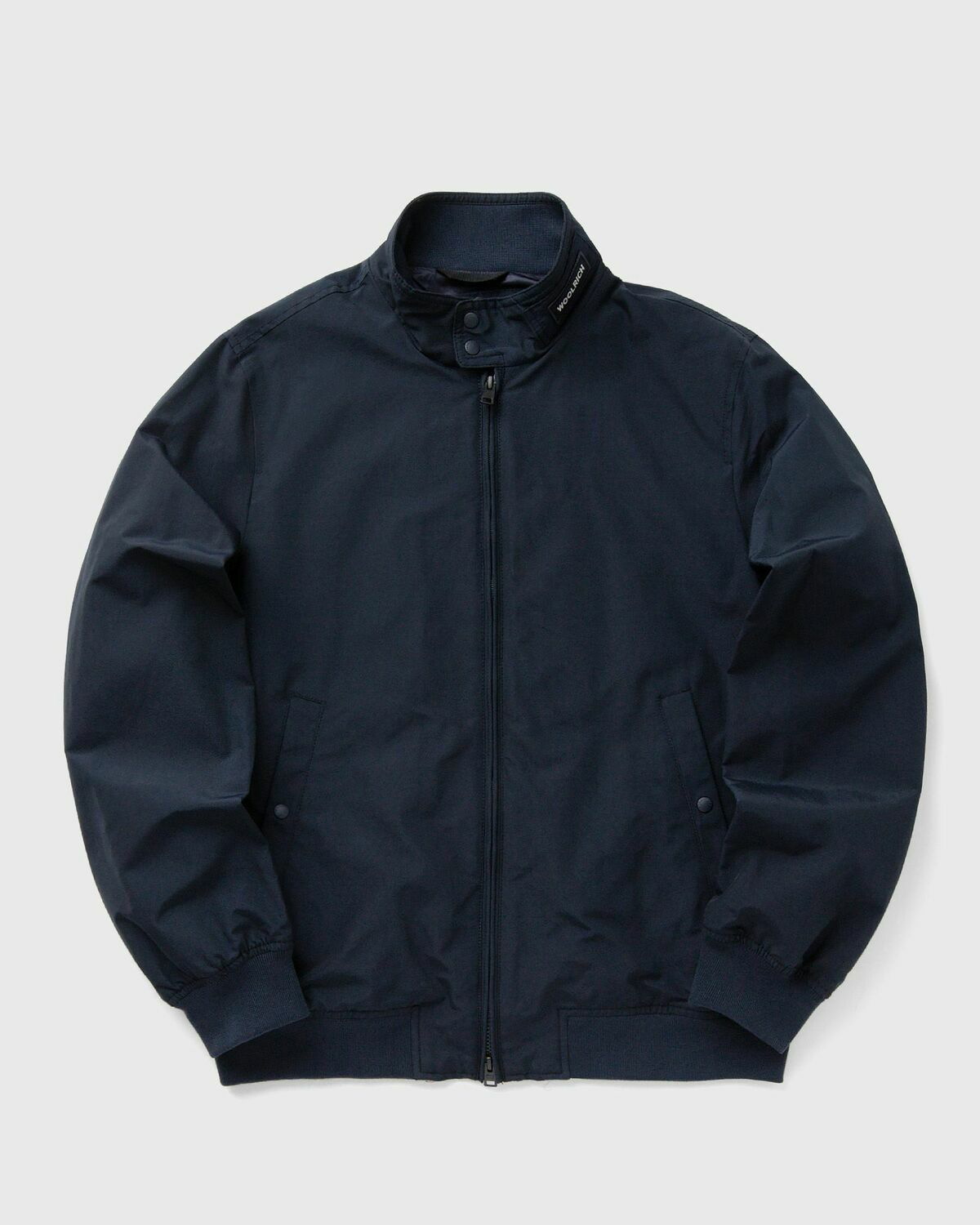 WOOLRICH CRUISER BOMBER Blue Mens Bomber Jacket Woolrich