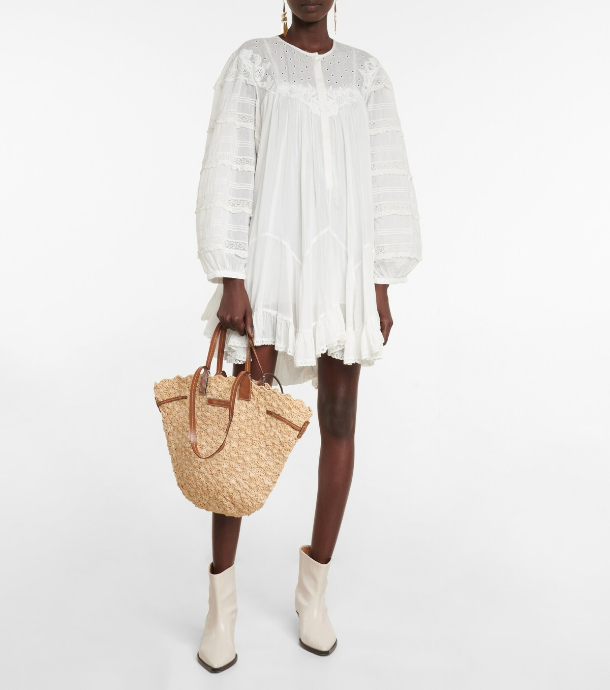 Isabel Marant - Coiba raffia basket bag Isabel Marant