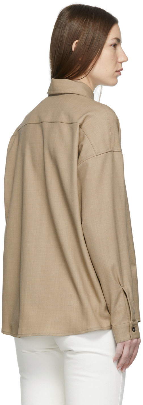 6397 Brown Uniform Shirt 6397