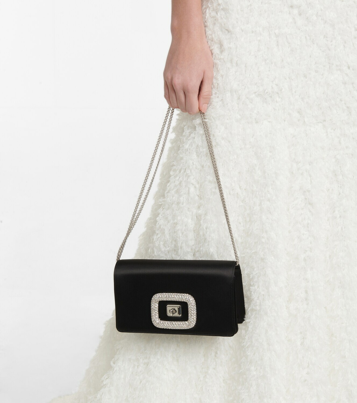 Roger Vivier Viv' Choc Mini embellished shoulder bag Roger Vivier