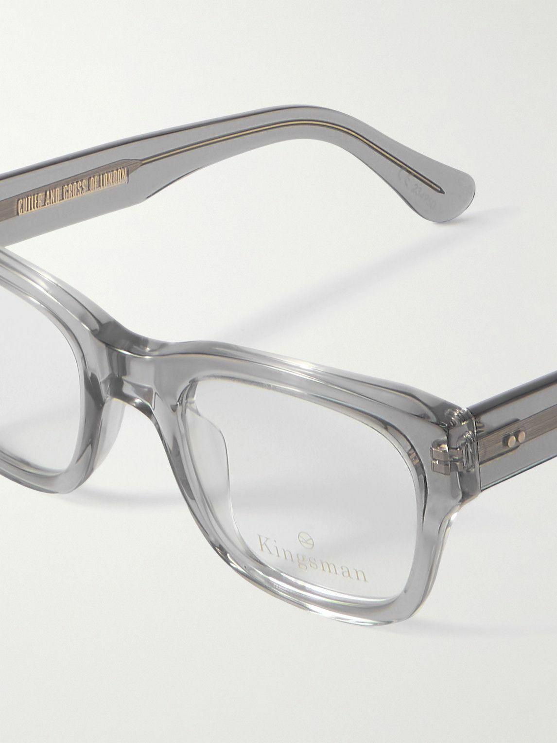 Kingsman - Cutler and Gross 0868 Square-Frame Acetate Optical Glasses ...