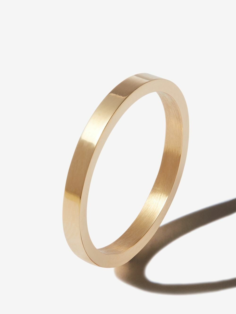 Le Gramme 18K Yellow Gold Le 3g Polished Wedding Band Ring Le Gramme