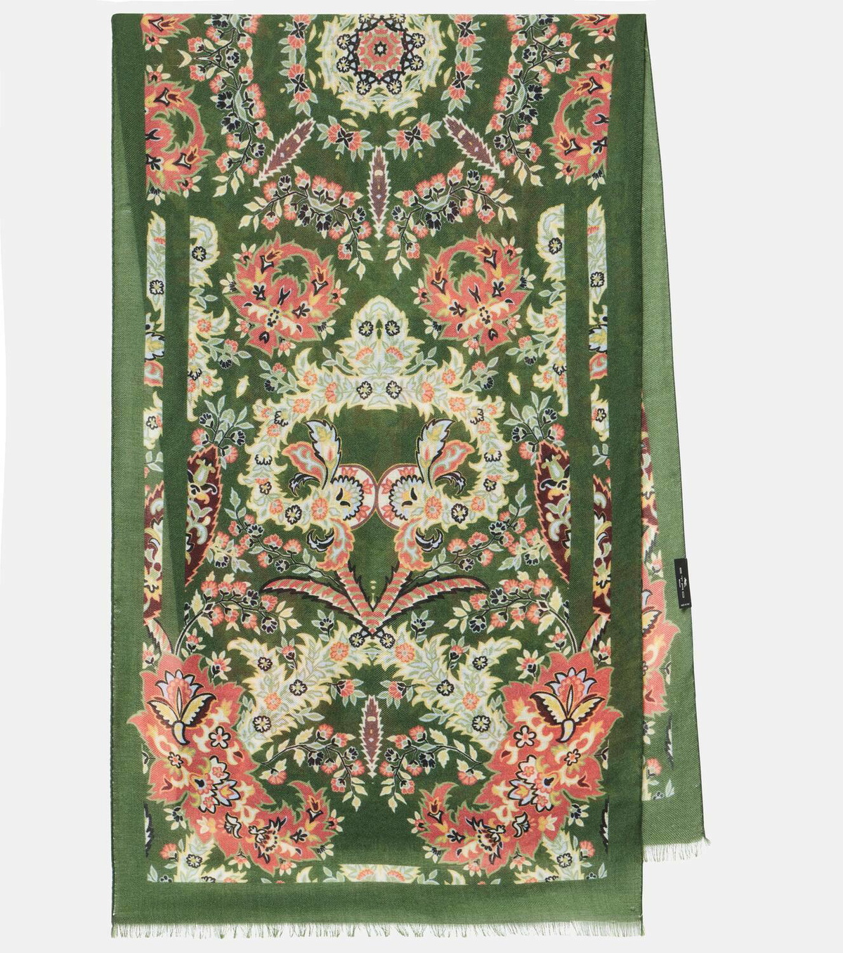 Etro Tosca wool, cashmere and silk scarf Etro