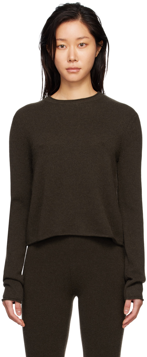 LISA YANG Brown Doreen Sweater Lisa Yang