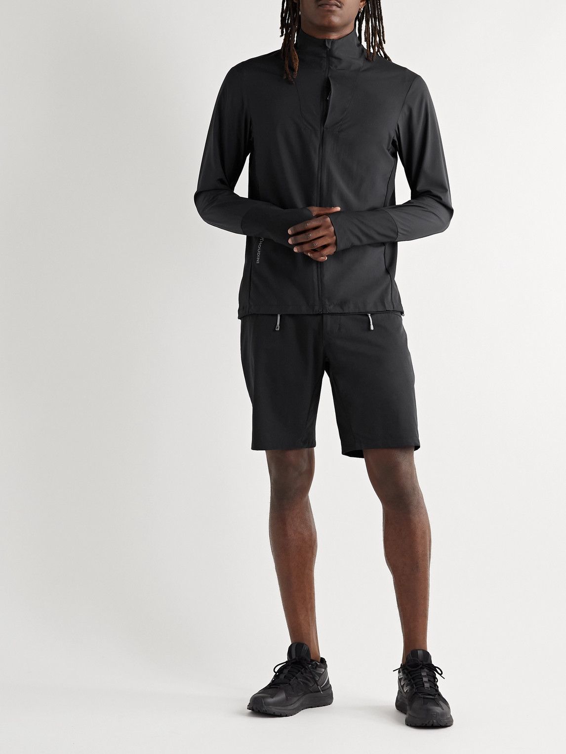 Houdini - Pace Half-Zip Recycled Ripstop Jacket - Black Houdini