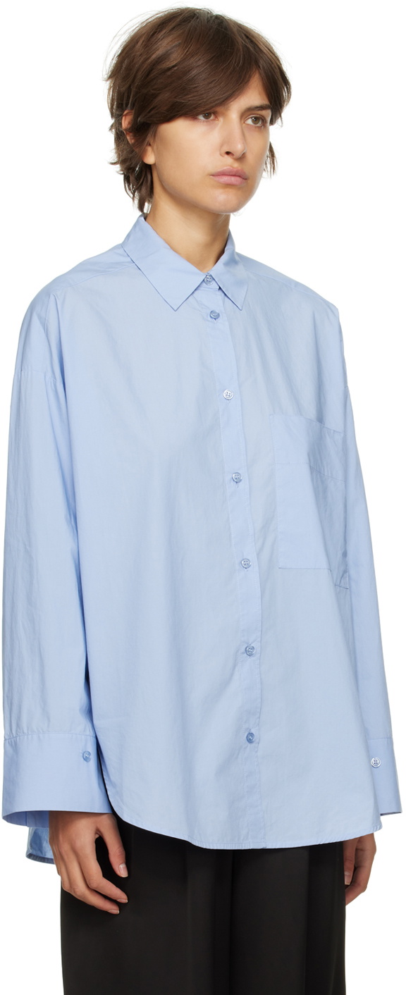 by Malene Birger Blue Derris Shirt by Malene Birger