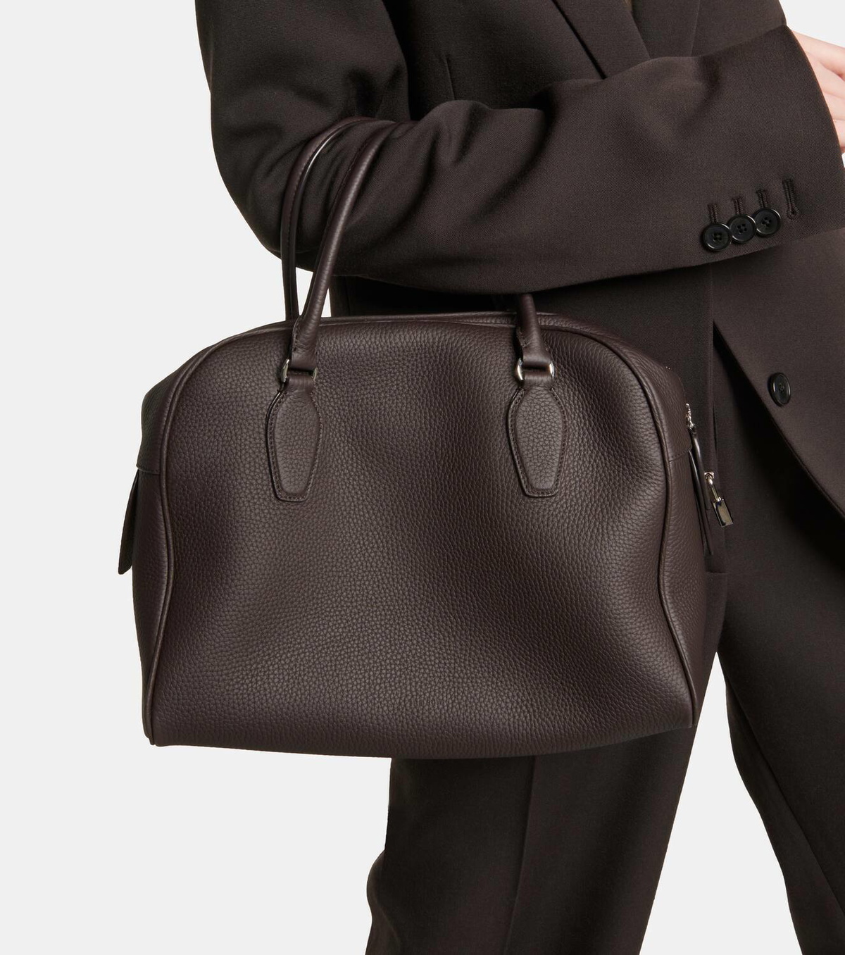 The Row Leather tote bag The Row