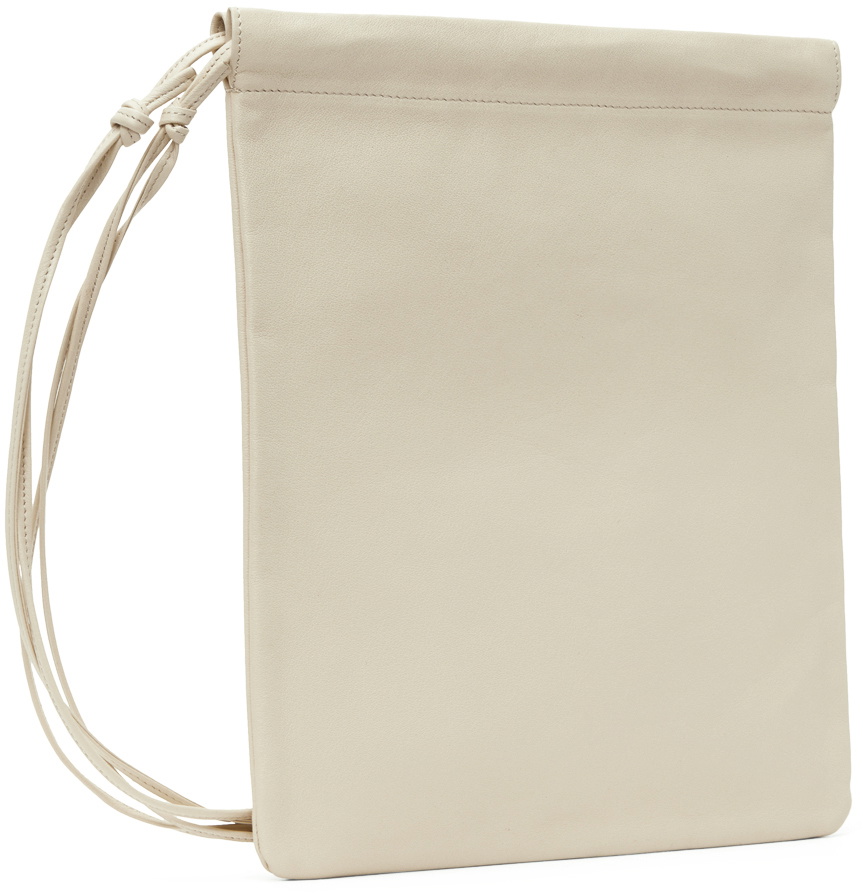 AURALEE Off-White Square Pouch Auralee