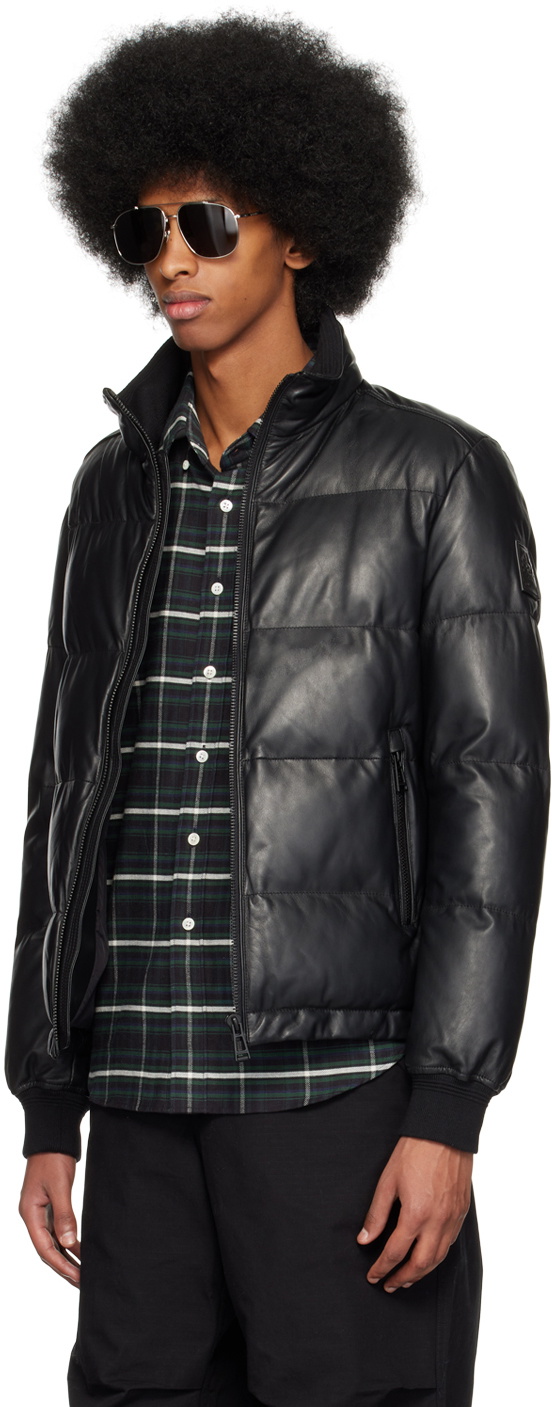 Belstaff Black Axis Leather Jacket Belstaff