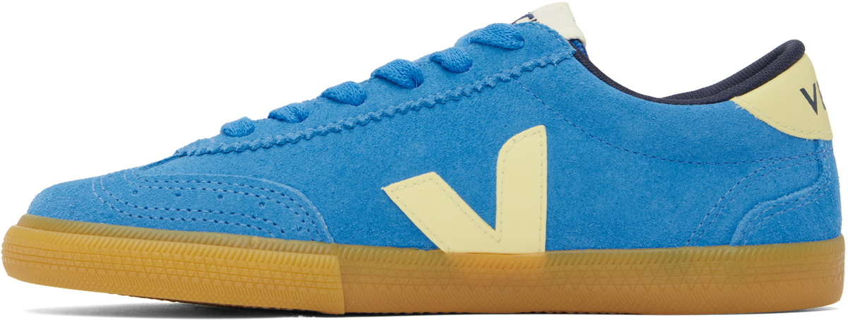 VEJA Blue & Yellow Volley Suede Sneakers VEJA