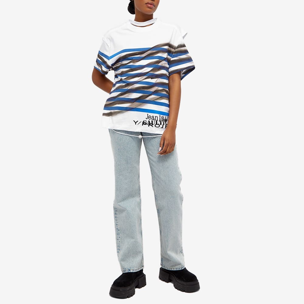 Y-Project Women's x Jean Paul Gaultier Convertible T-Shirt in White ...
