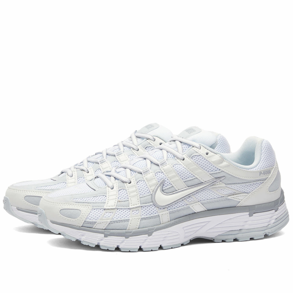 Nike Women's W P-6000 Sneakers in Summit White/Pure Platinum Nike