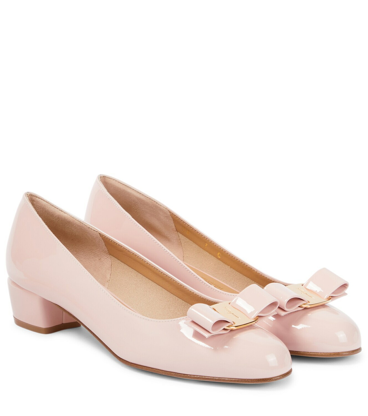 Ferragamo Vara patent leather ballet flats Salvatore Ferragamo