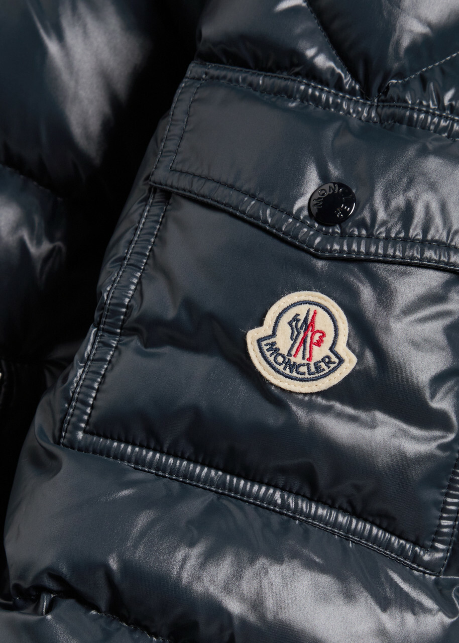 Moncler Maya Padded Shell Jacket Navy Moncler