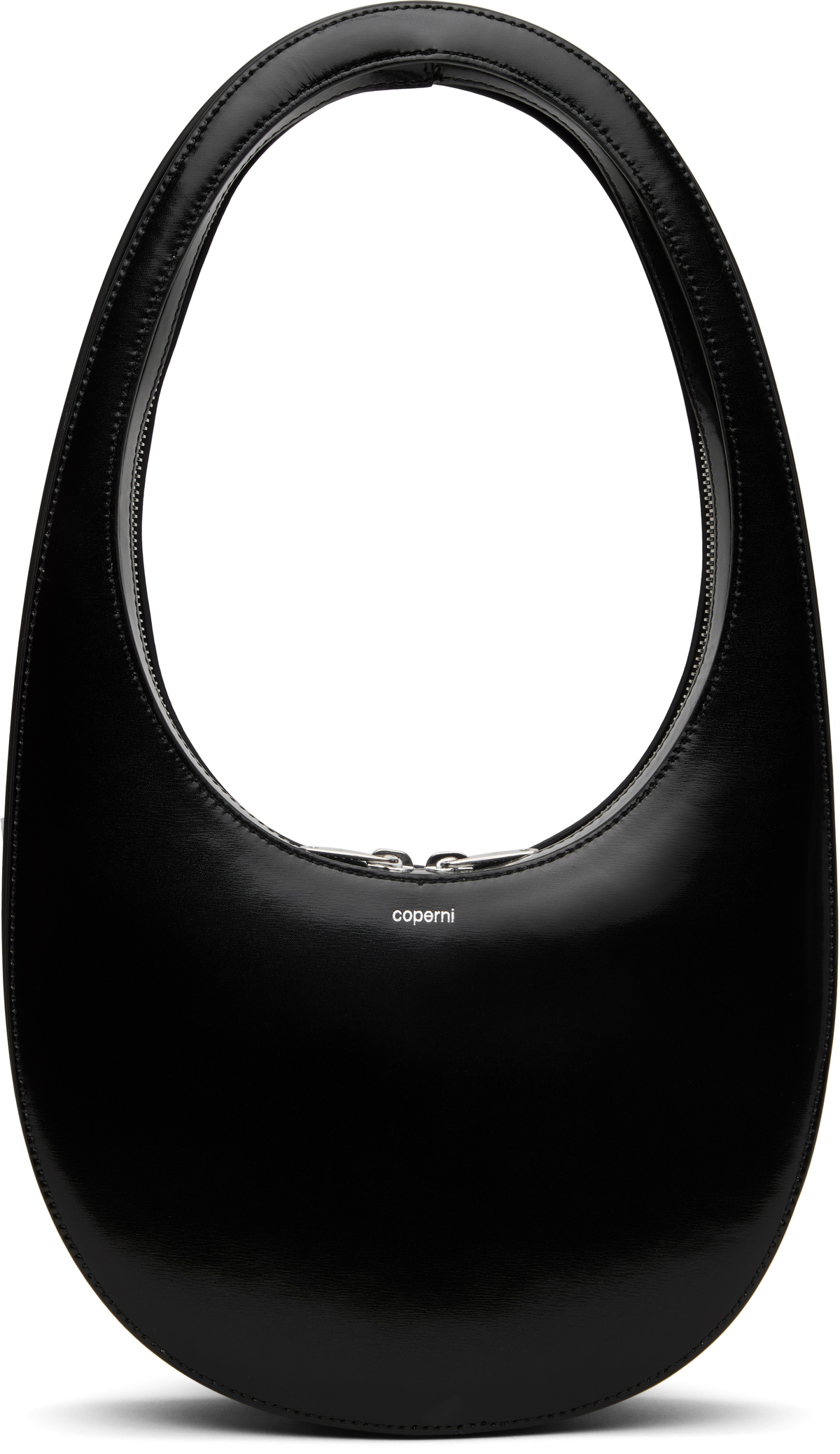 Coperni Black Gloss Swipe Bag Coperni