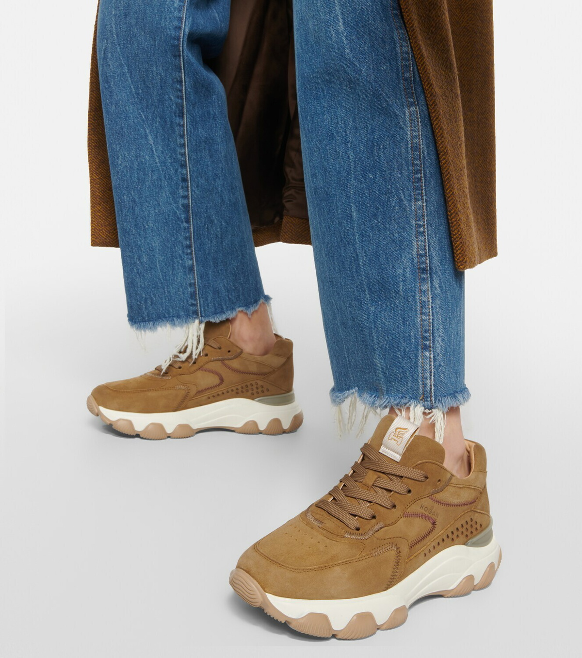 Hogan C804 suede sneakers Hogan