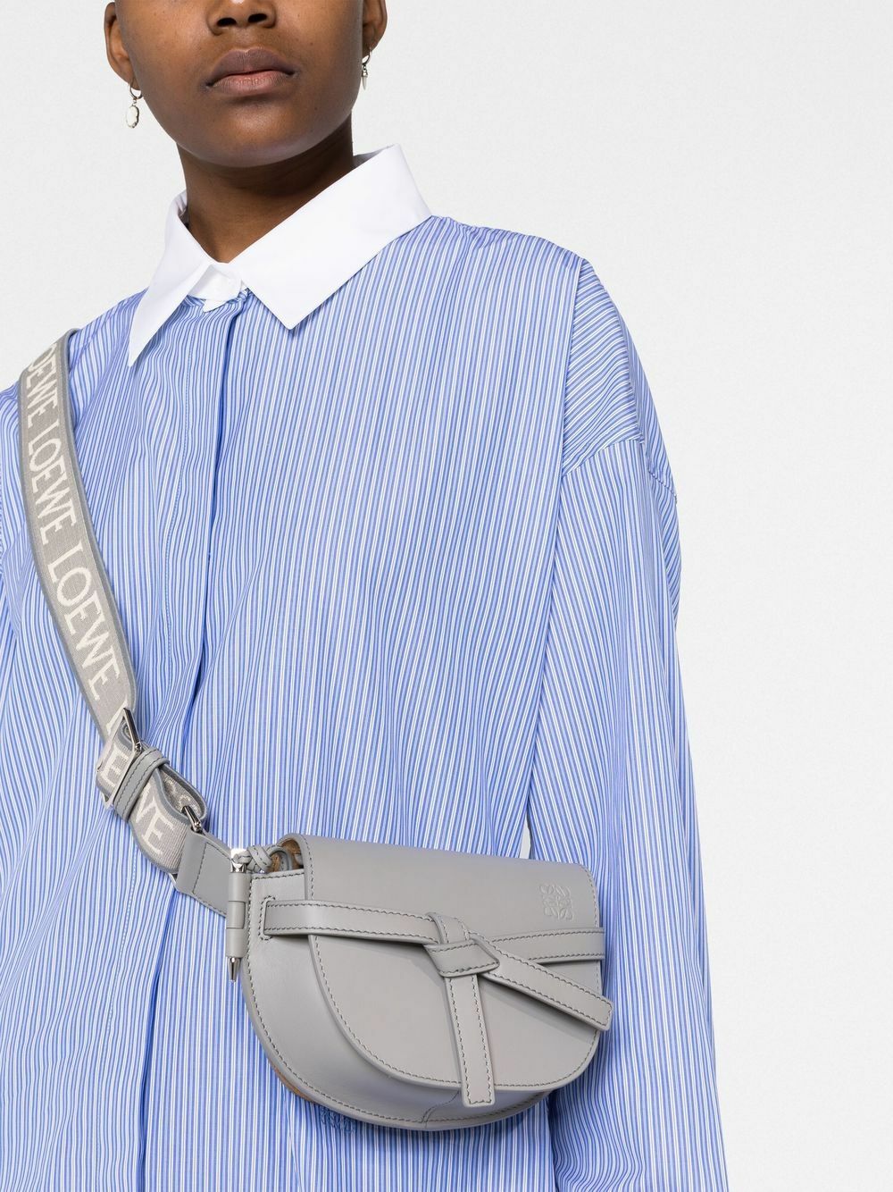 LOEWE - Gate Dual Mini Leather Crossbody Bag Loewe