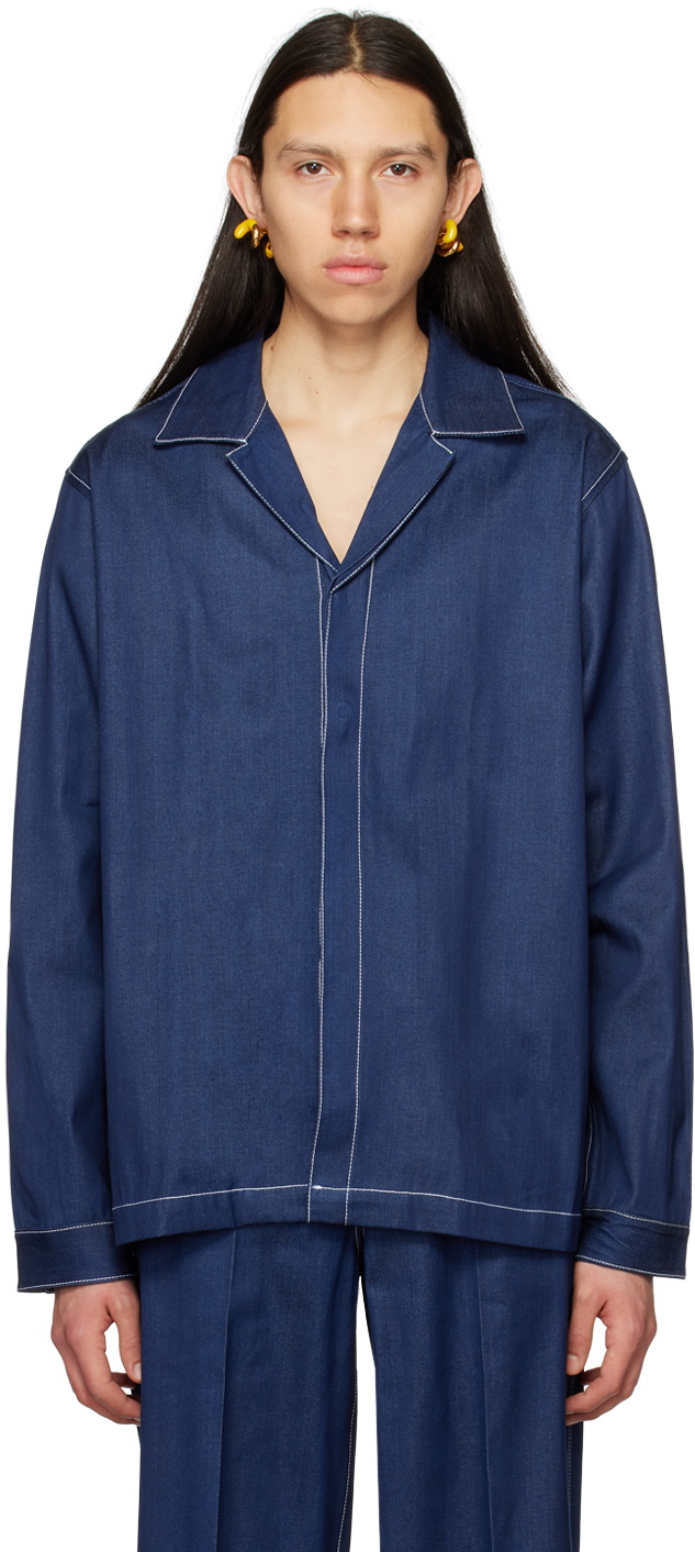 SUNNEI Blue Regular Shirt Sunnei