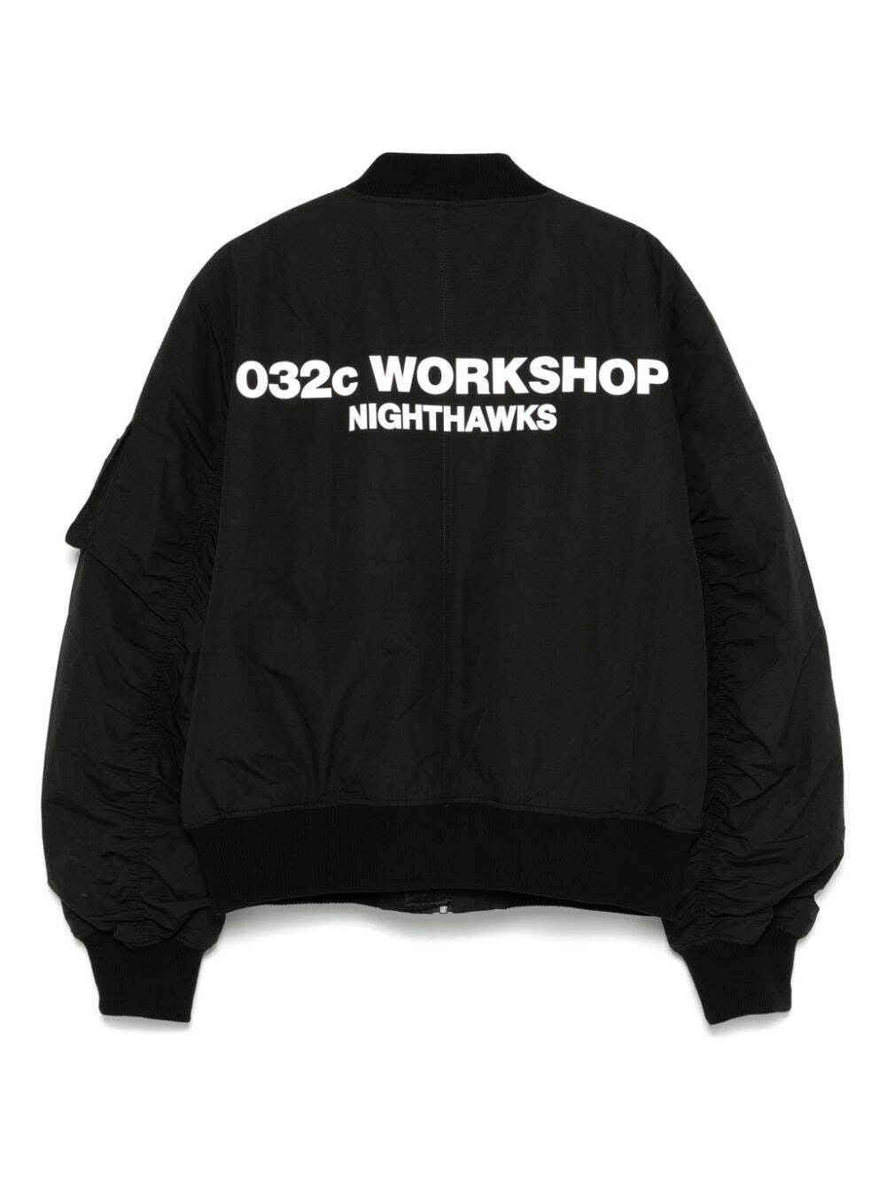 032C - Bomber Jacket With Logo 032c