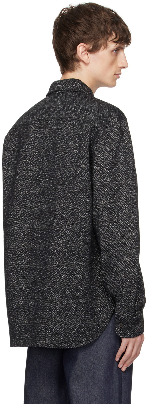 Missoni Black Metallic Shirt Missoni