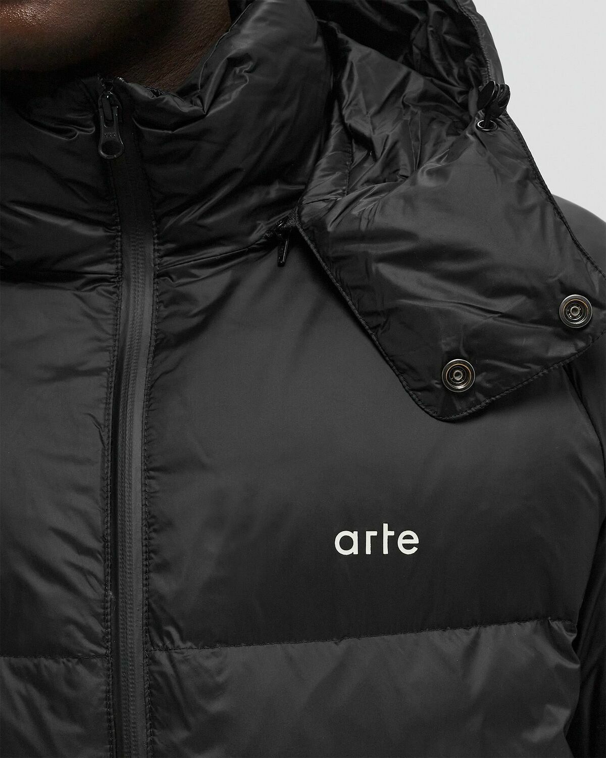 Arte Antwerp Basic Puffer Jacket Black Mens Down & Puffer Jacket Arte ...