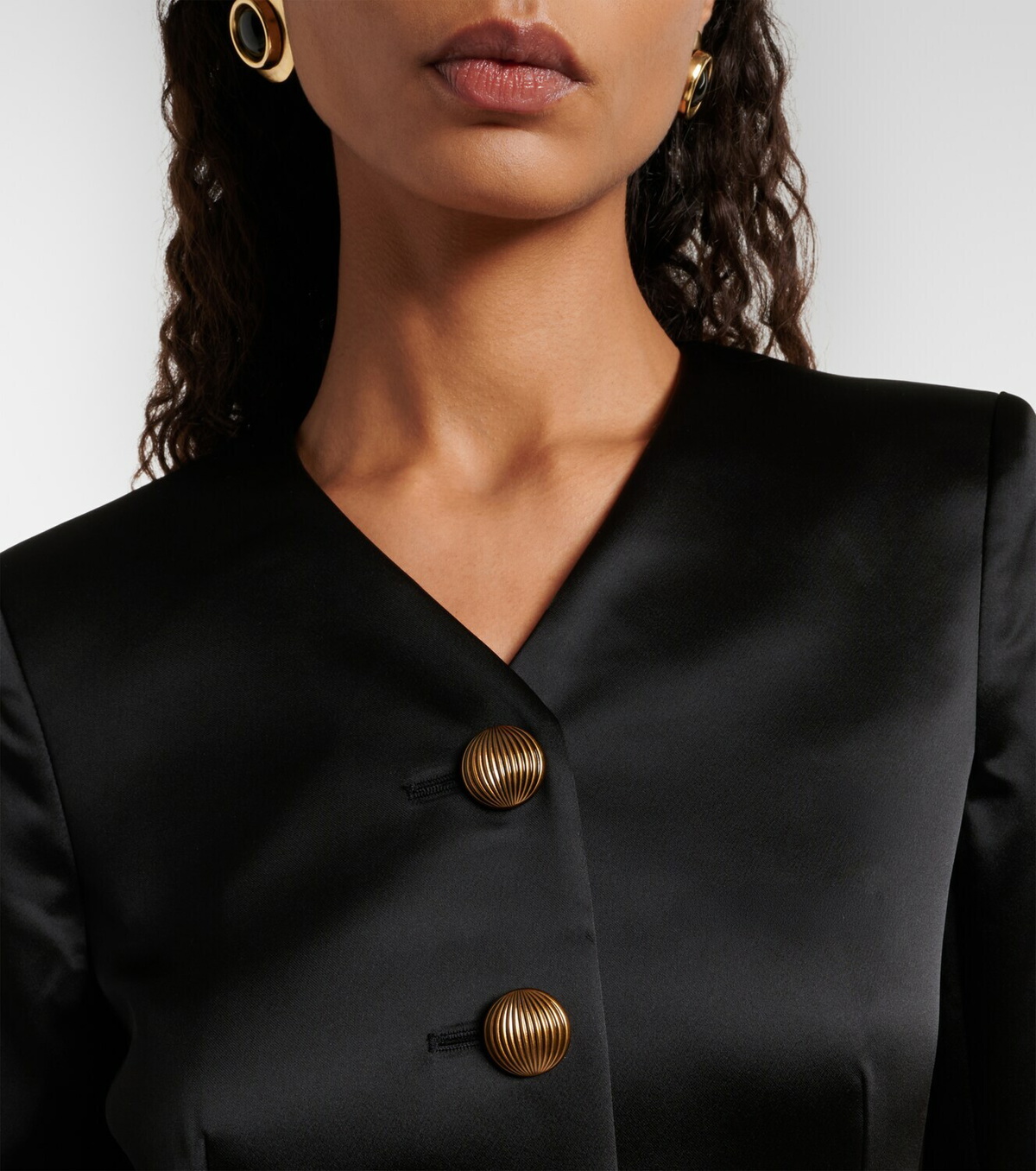 Veronica Beard Cynthia satin blazer Veronica Beard