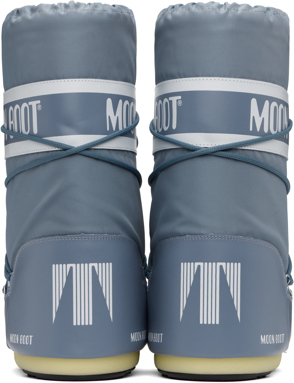 Moon Boot Blue Icon Nylon Boots Moon Boot