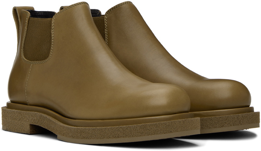 Officine Creative Green Tonal 003 Chelsea Boots Officine Creative