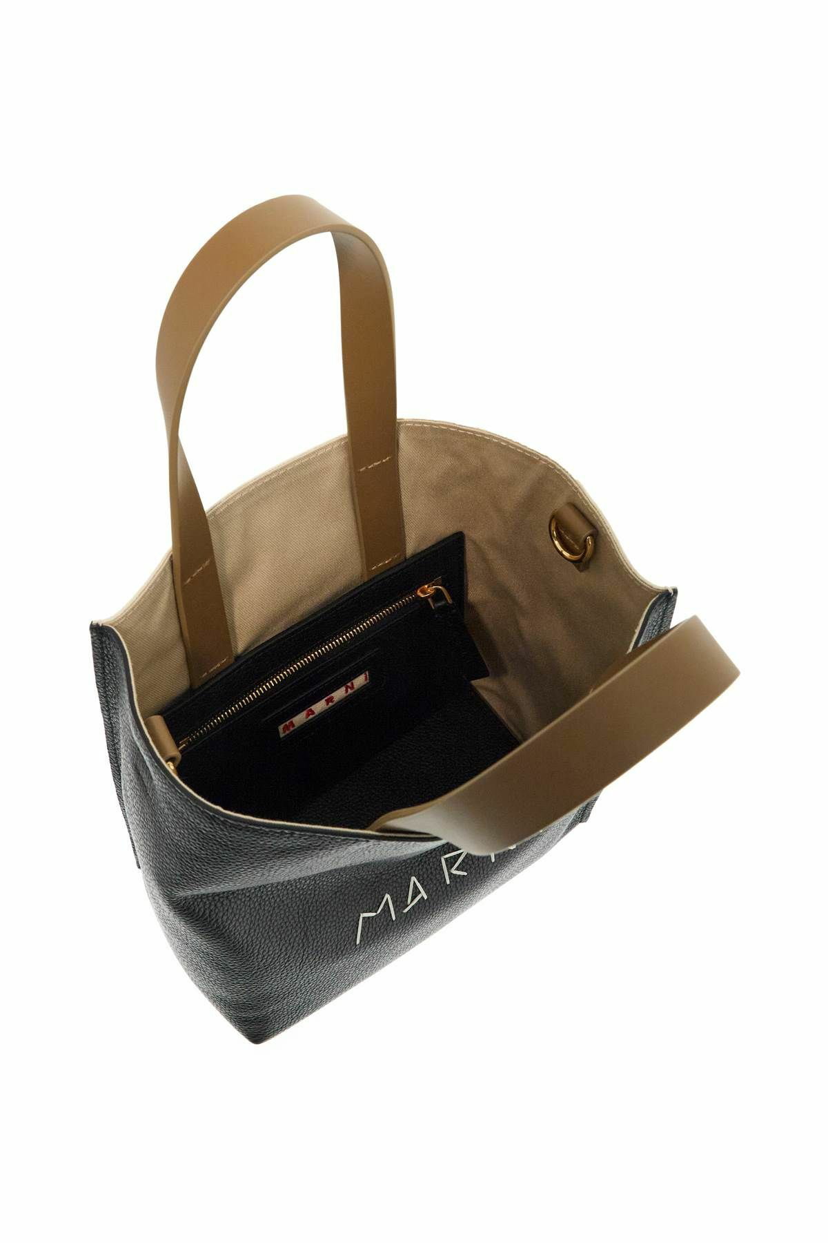 MARNI mini museo soft tote bag Black Marni