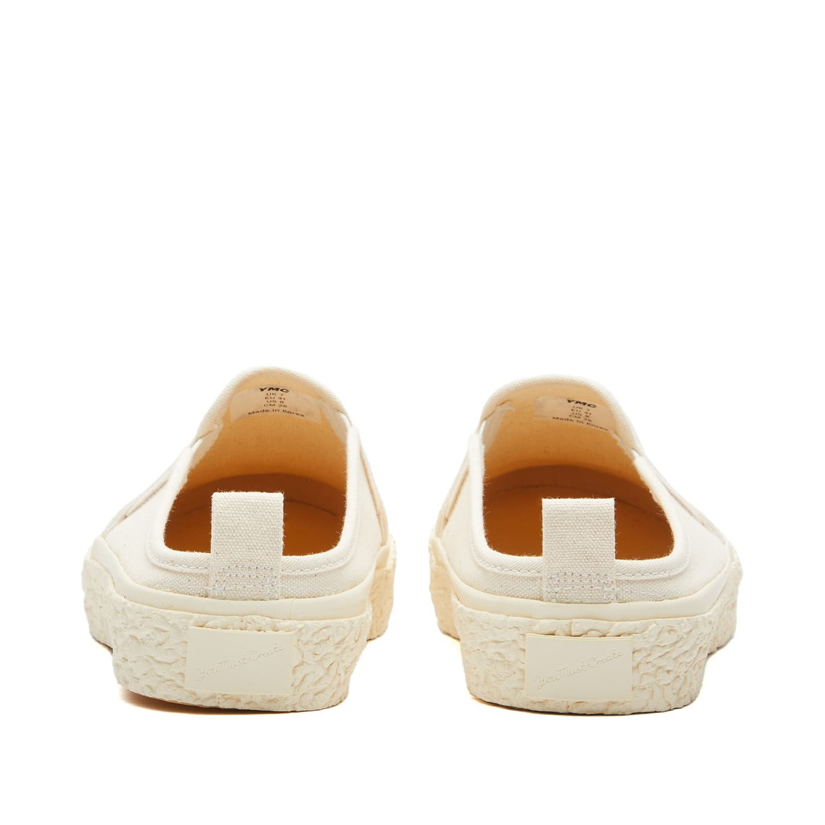 YMC Women's Mule Sneakers in Off-White YMC