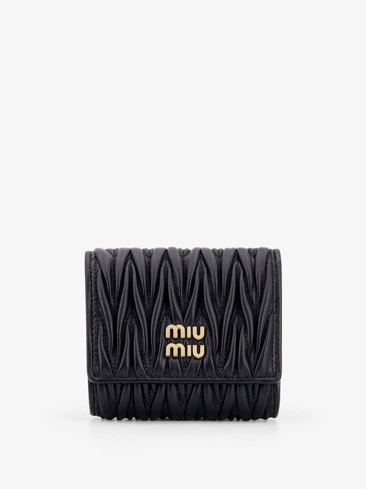 Miu Miu Black Wallet Womens Miu Miu