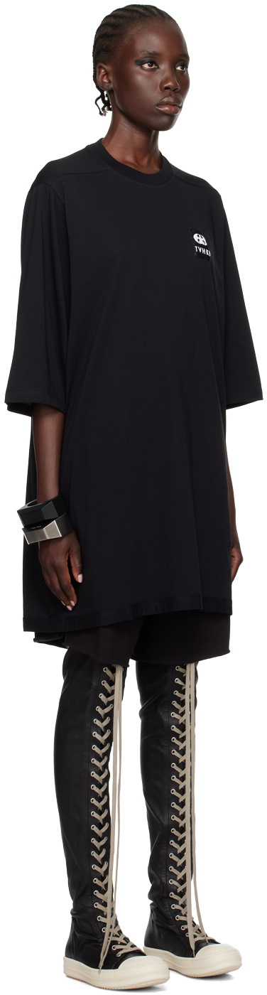 Rick Owens SSENSE Exclusive Black KEMBRA PFAHLER Edition Jumbo T-Shirt ...