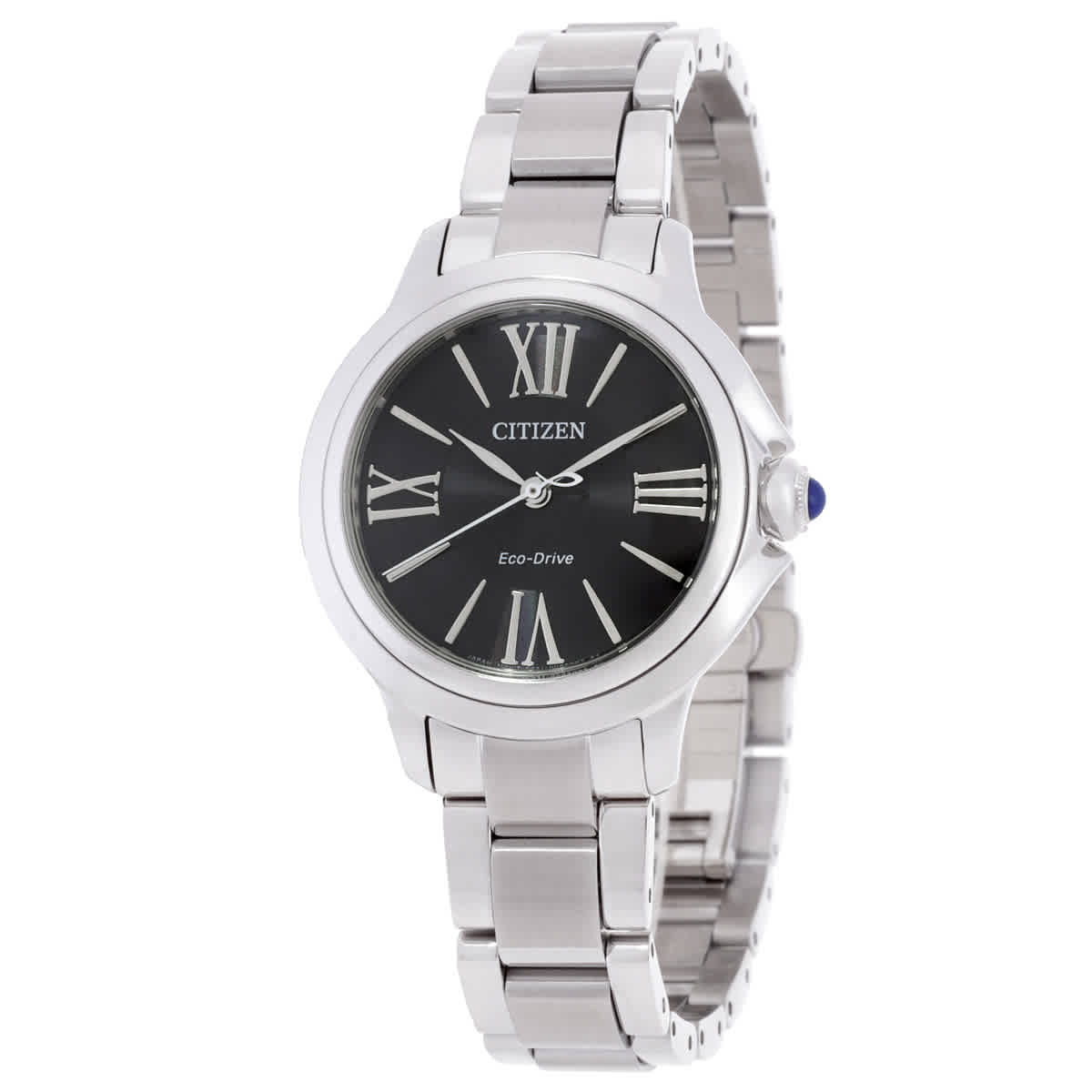 Citizen L Ceci Eco-Drive Black Dial Ladies Watch EM1160-58E Citizen