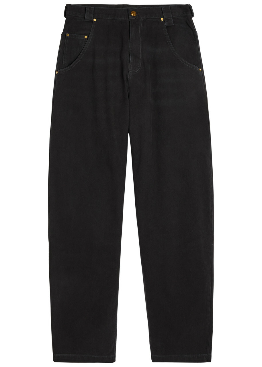Willy Chavarria Bad Boy Straight-leg Jeans Black Willy Chavarria