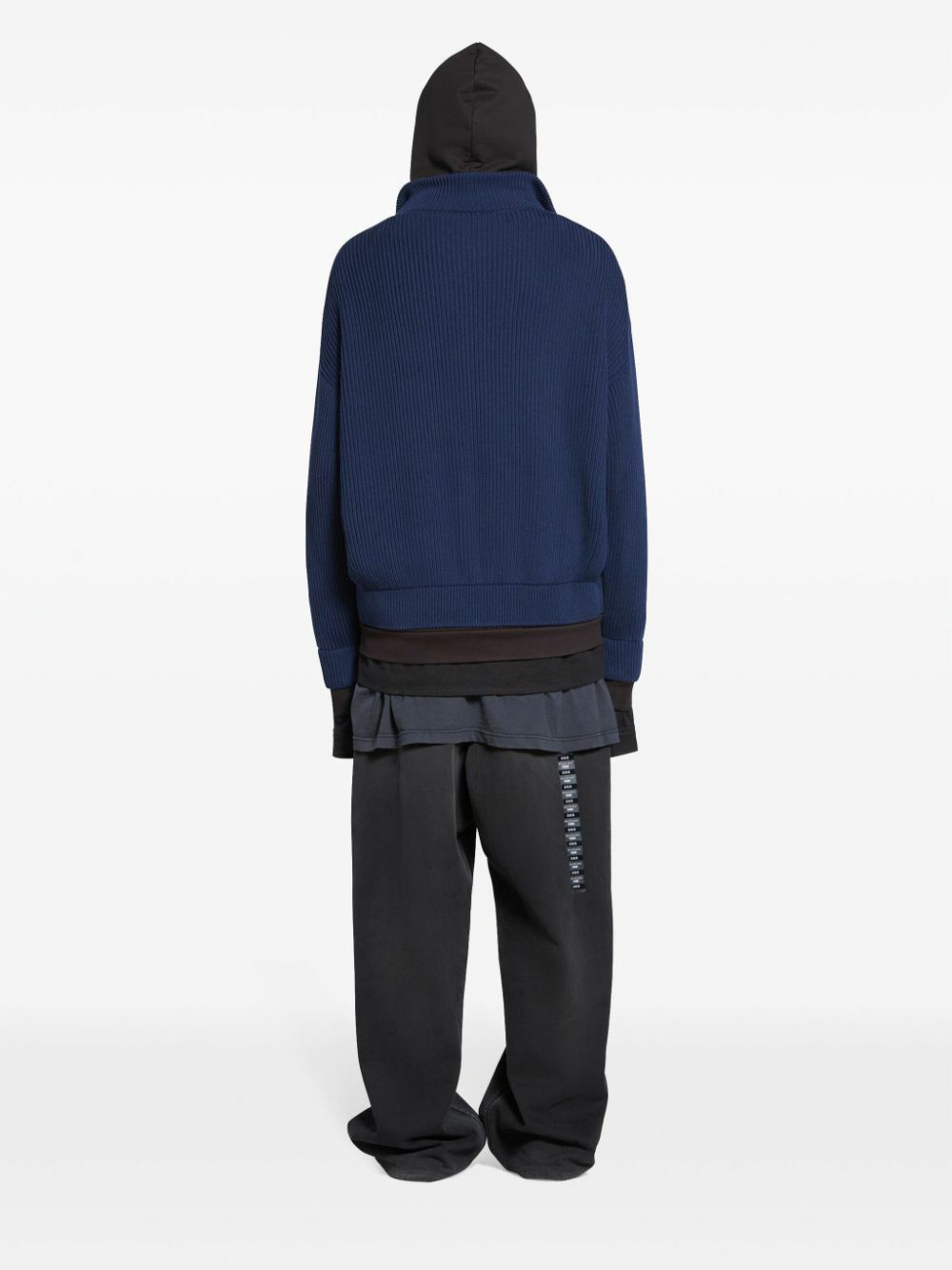 BALENCIAGA - Unity Sports Icon Layered Hoodie Balenciaga